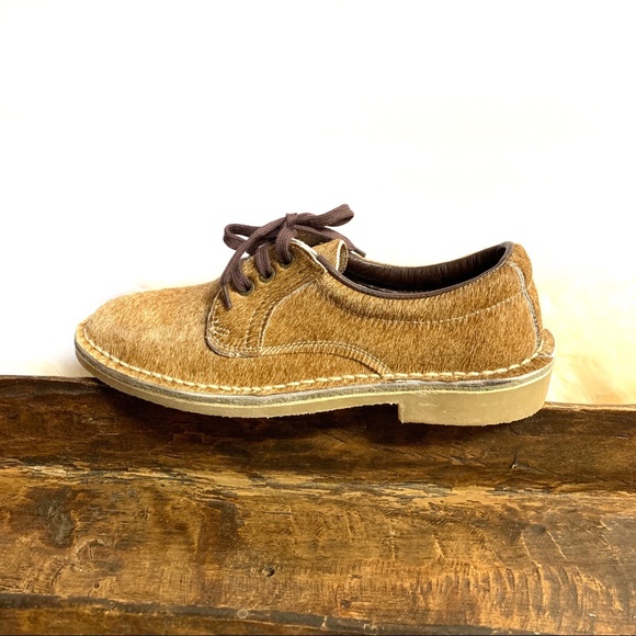 Uwezo | Shoes | Nwt Uwezo Handmade Calf Hair Laceup Oxford Shoes | Poshmark